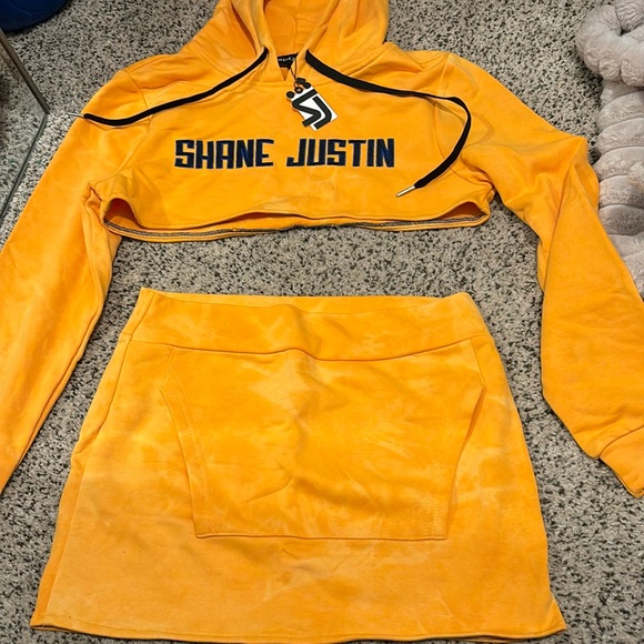 Skirts | Shane Justin Two Piece Hooded Set Skirt | Poshmark